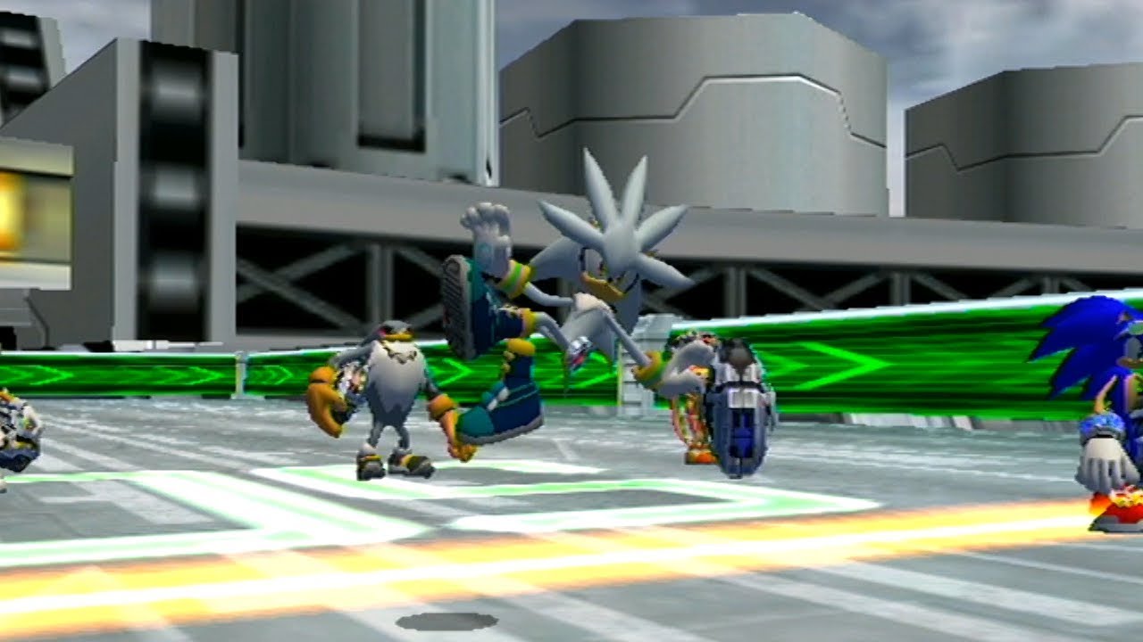 Silver The Hedgehog Sonic Riders Zero Gravity