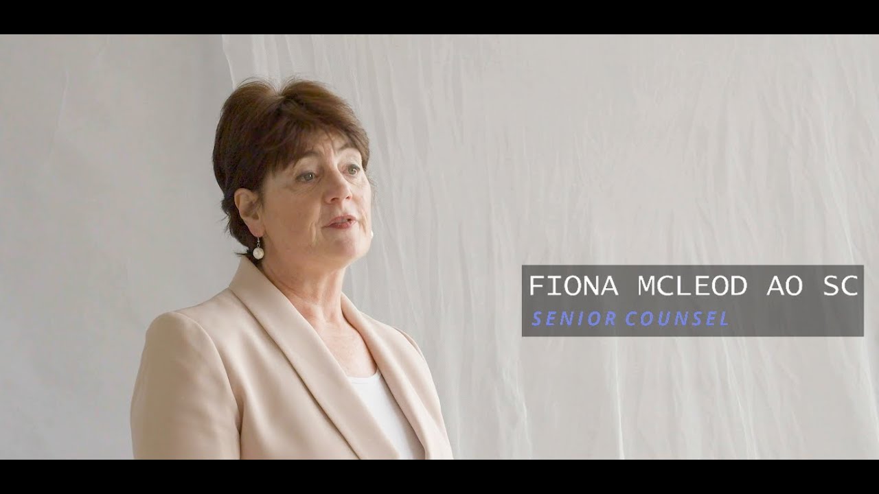 Senior Counsel Fiona McLeod AO on Harm Reduction and the criminal ...