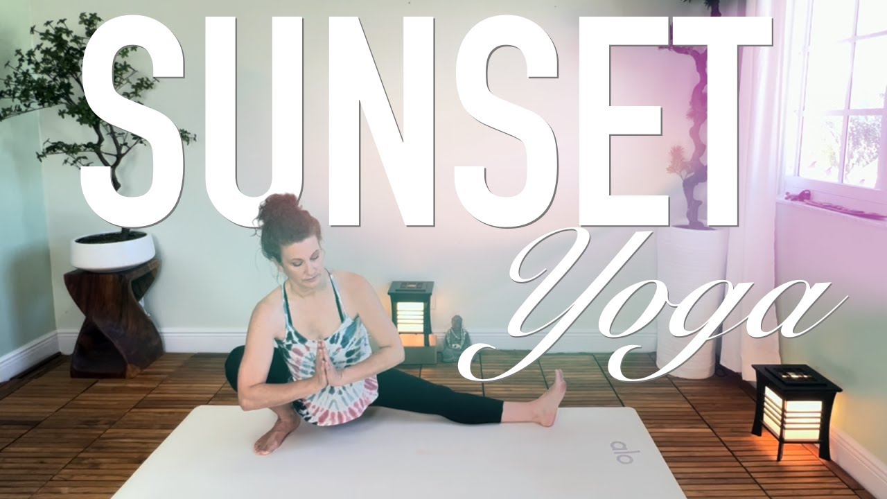 Sunset Yoga Flow [30 Minute Beginner Yoga] - YouTube