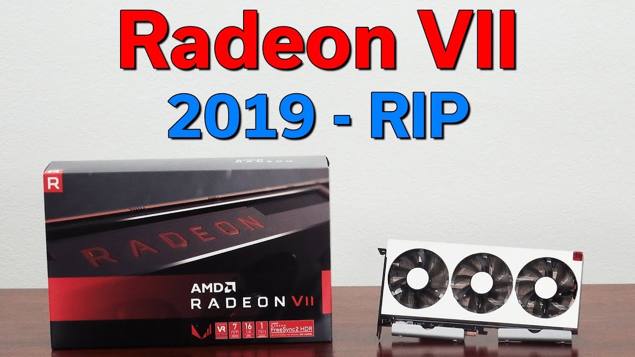 Radeon VII — Final Review — Is It Worth Buying after EOL? - YouTube