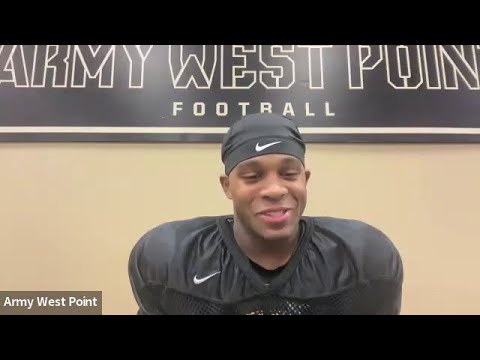 241105 Army SB Tyrell Robinson discusses coming back from injury and ...