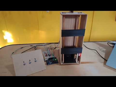 ELEVADOR CON MOTOR A PASOS Y ARDUINO UNO - YouTube