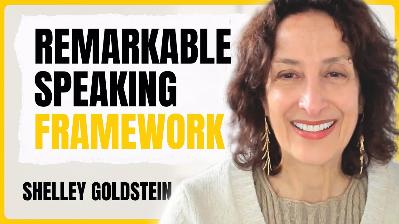 How to Speak With Confidence | Shelley Goldstein & René Nauheimer - YouTube