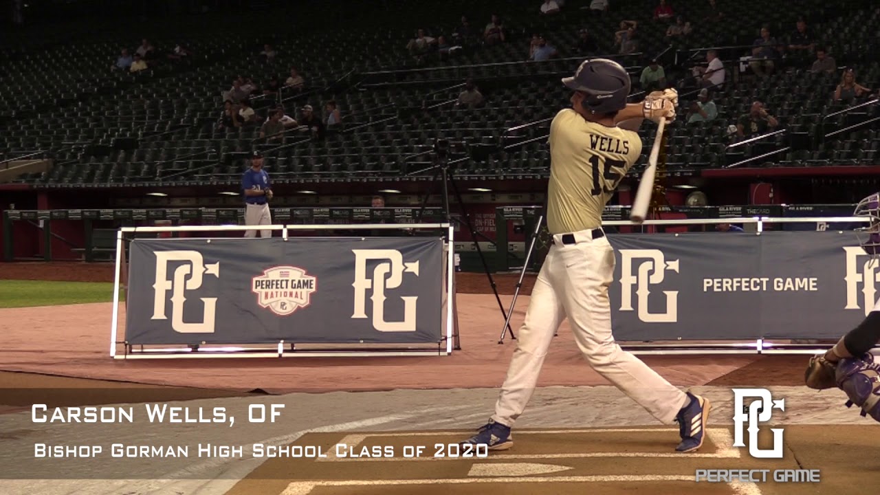 Carson Wells Prospect Video, OF, Bishop Gorman High School Class of ...