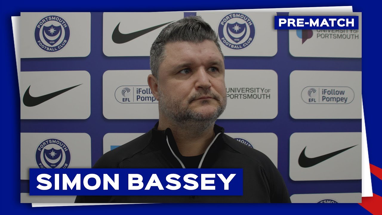 Simon Bassey pre-match | Bolton Wanderers vs Pompey - YouTube