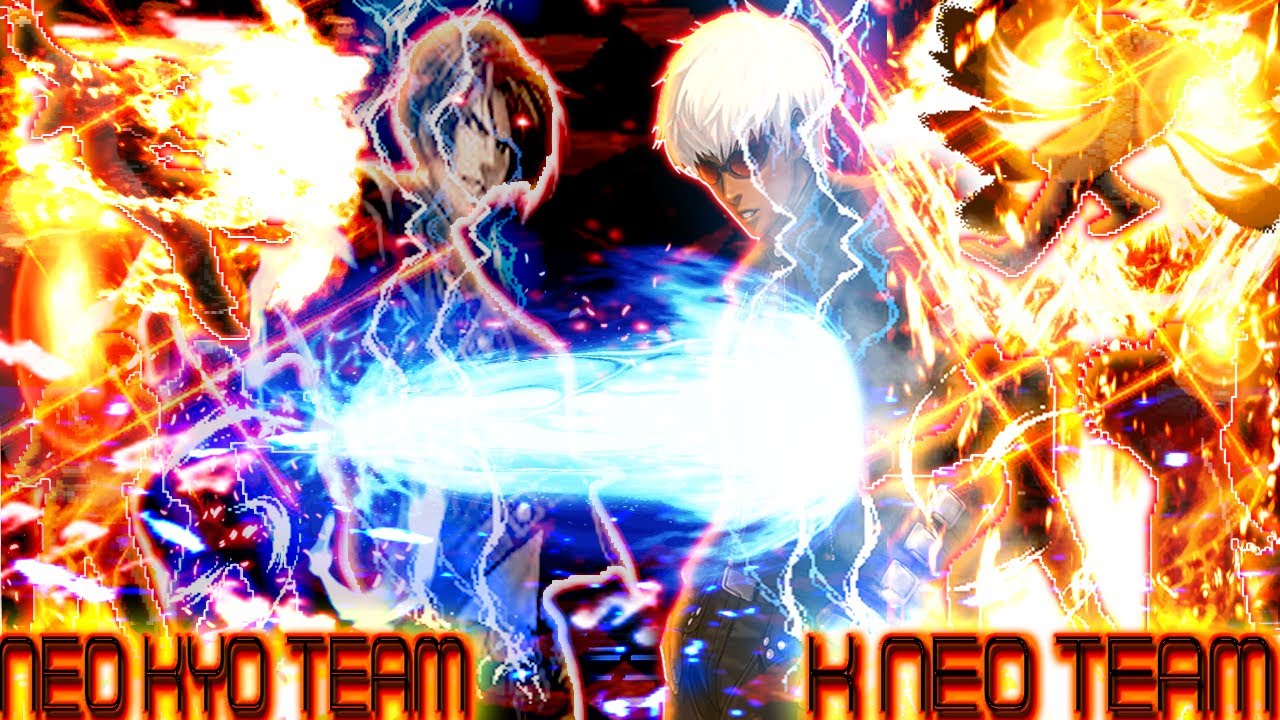 KOF MUGEN Kyo Kusanagi QS, Kychiel & Neo Kyo VS Kusanagi XIII, Bob & K ...