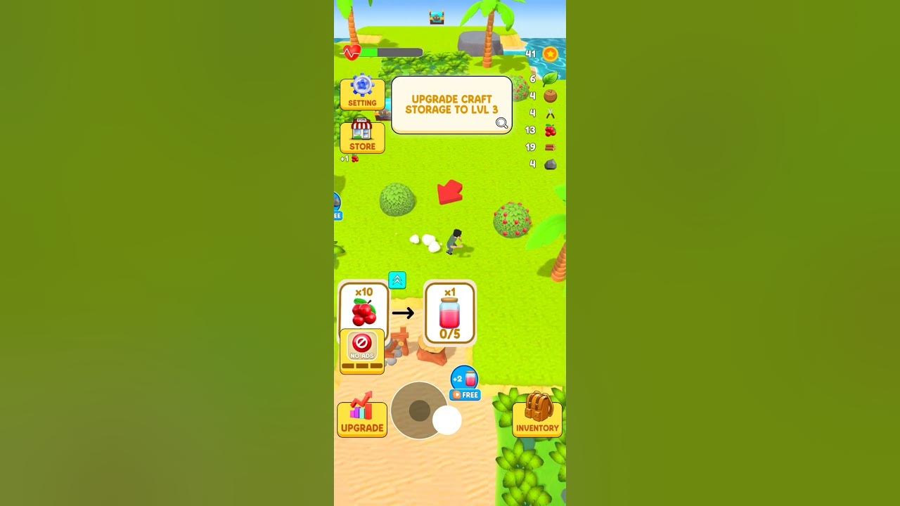 Island Survival Game - Gameplay - YouTube