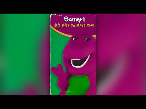 Barney's It’s Nice to Meet You [2002] - 2003 VHS Release