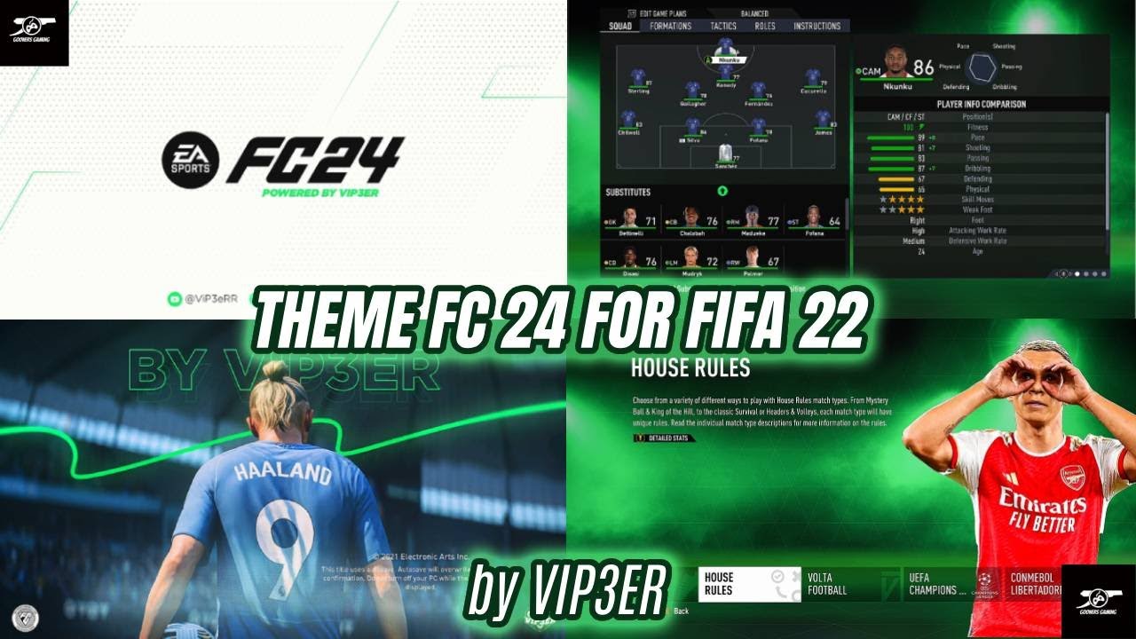 MOD TAMPILAN FC 24 FOR FIFA 22 by VIP3ER TU 17 - FIFA 22 INDONESIA # ...