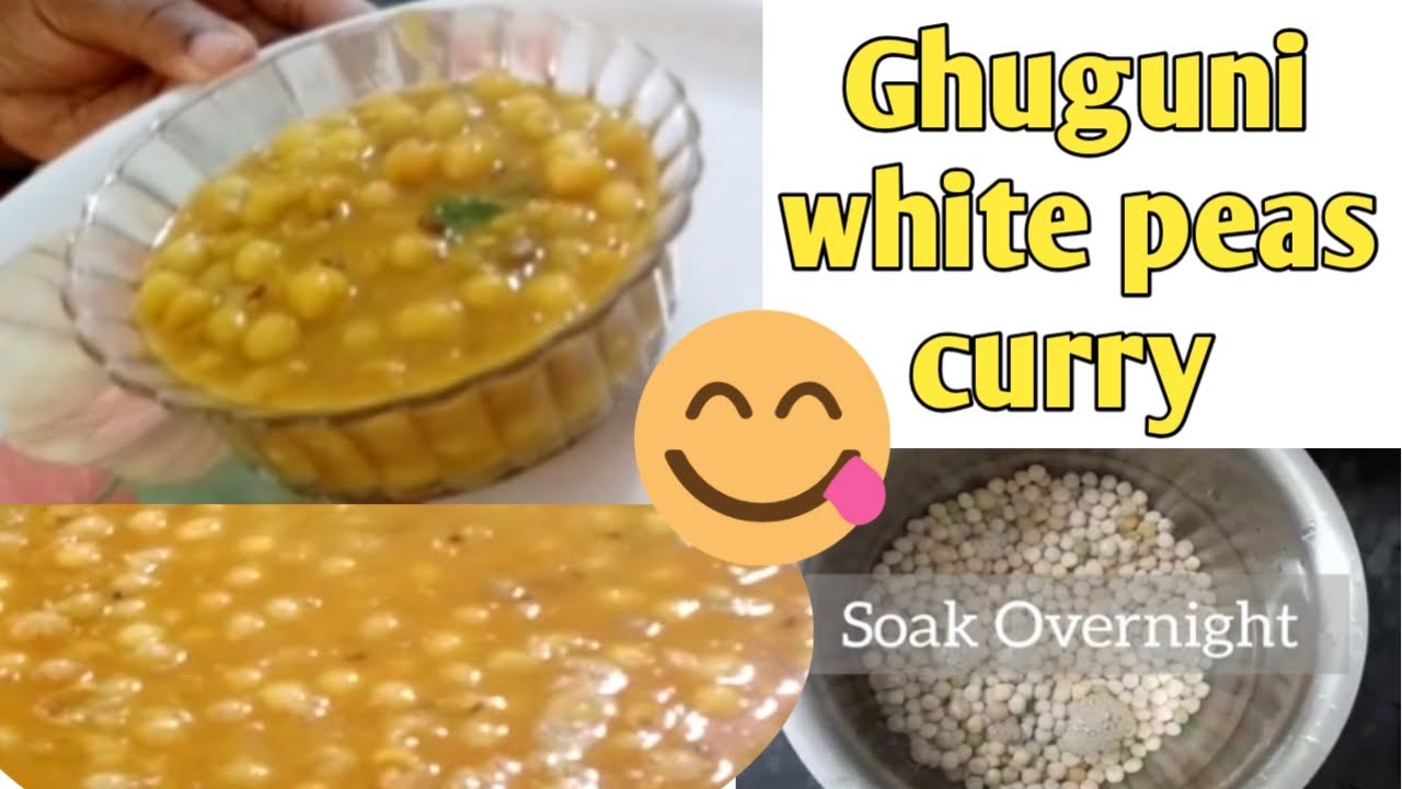 Guguni curry with tips |white peas curry|white matar recipe |white ...