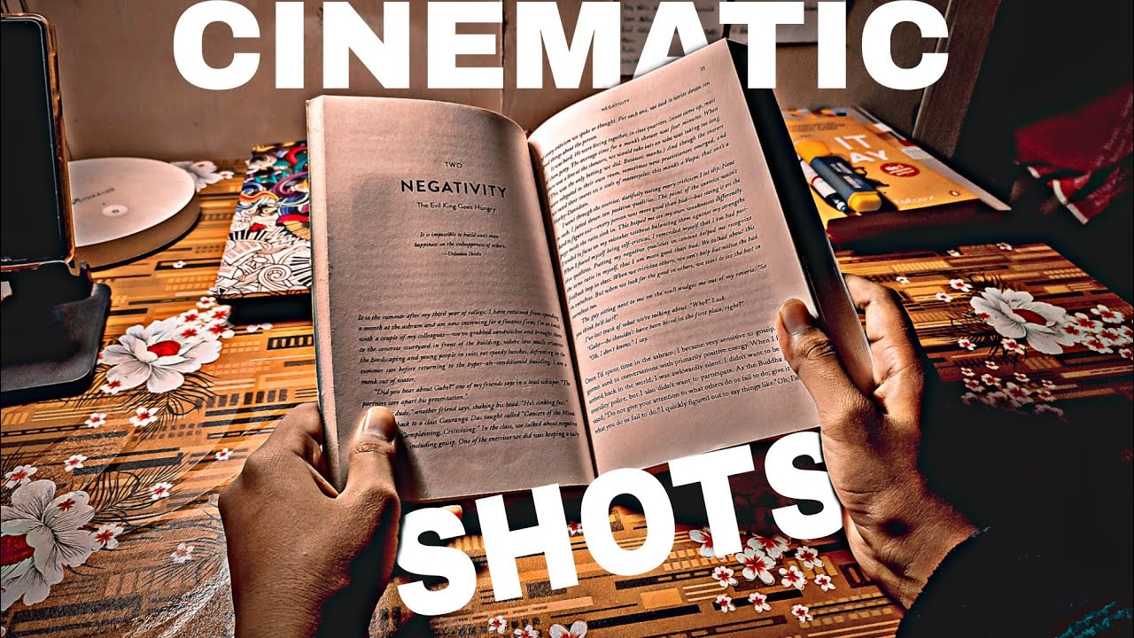 Cinematic shots on concept of book 🔥🔥 - YouTube