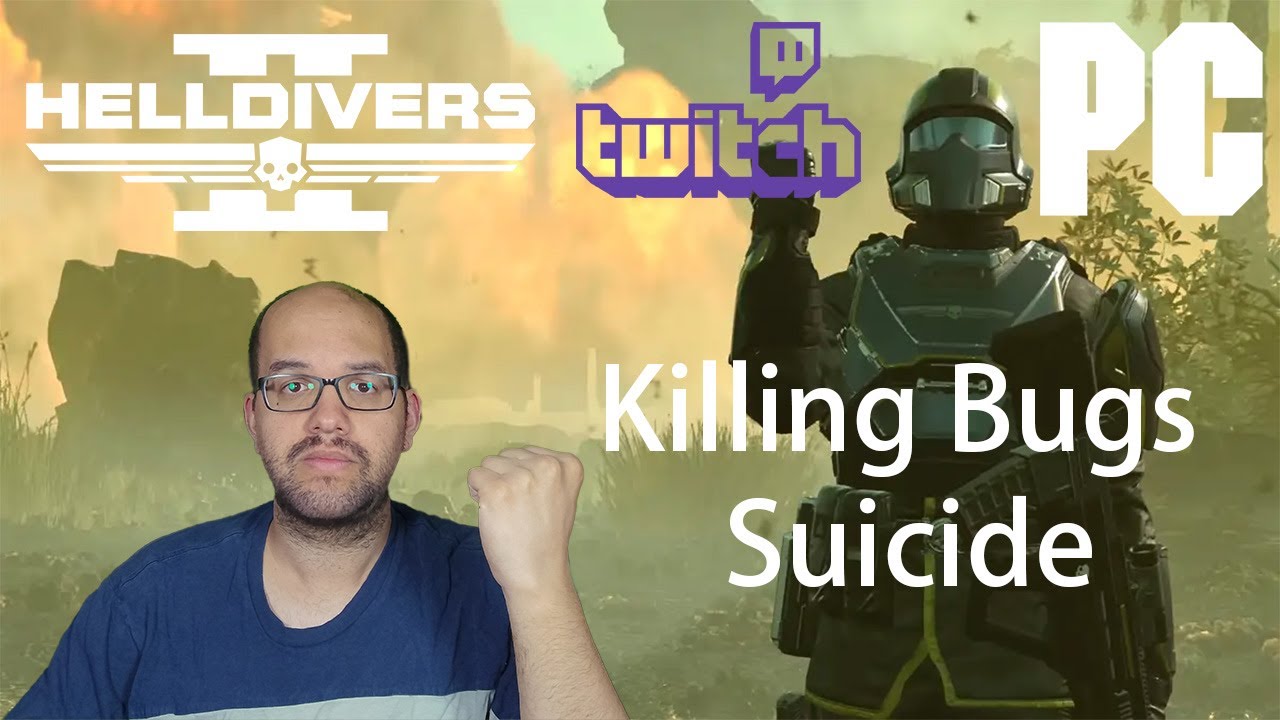 Helldivers 2 How is Bug Killing on Suicide Mission Difficulty - TheDonnerGman - YouTube