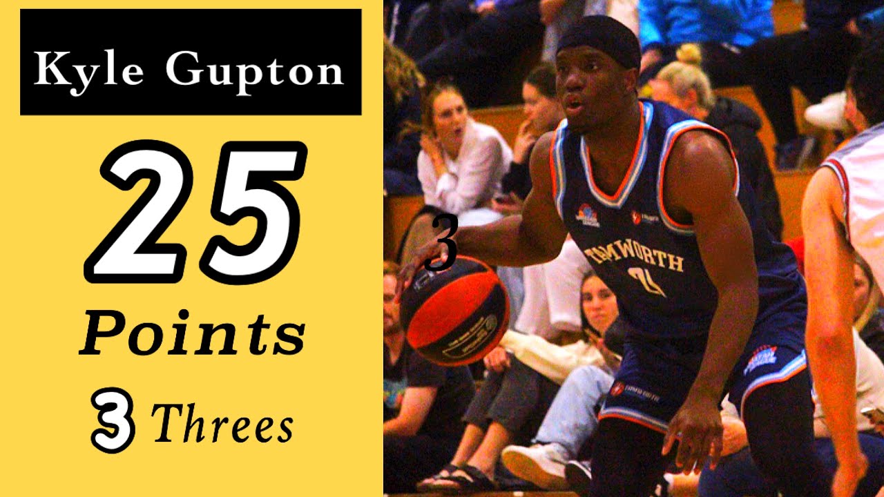 Kyle Gupton Highlights vs. Hills Hornets - 25 Points, 4 Assists, 3 ...