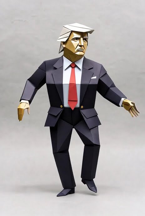 Dancing Donald Trump Origami #ai #shorts #donaldtrump #ymca #funny ...