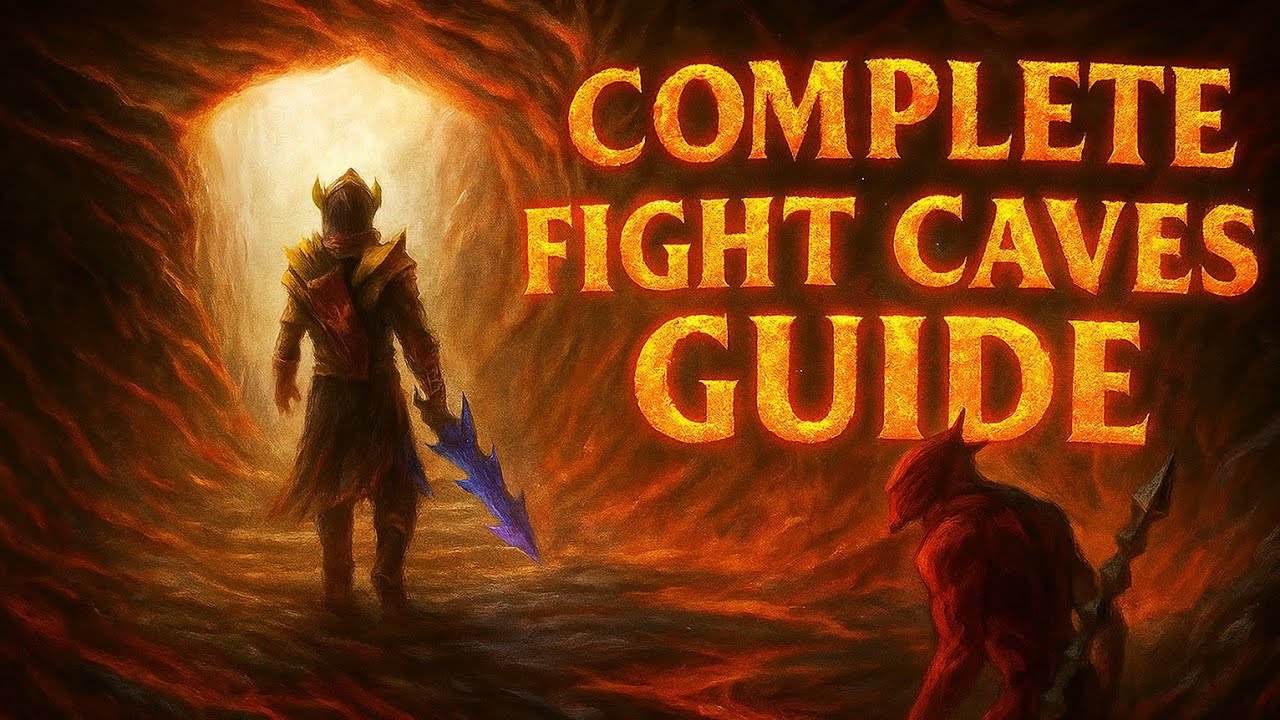 OSRS-Complete Fight Caves Guide/Run Mobile - YouTube