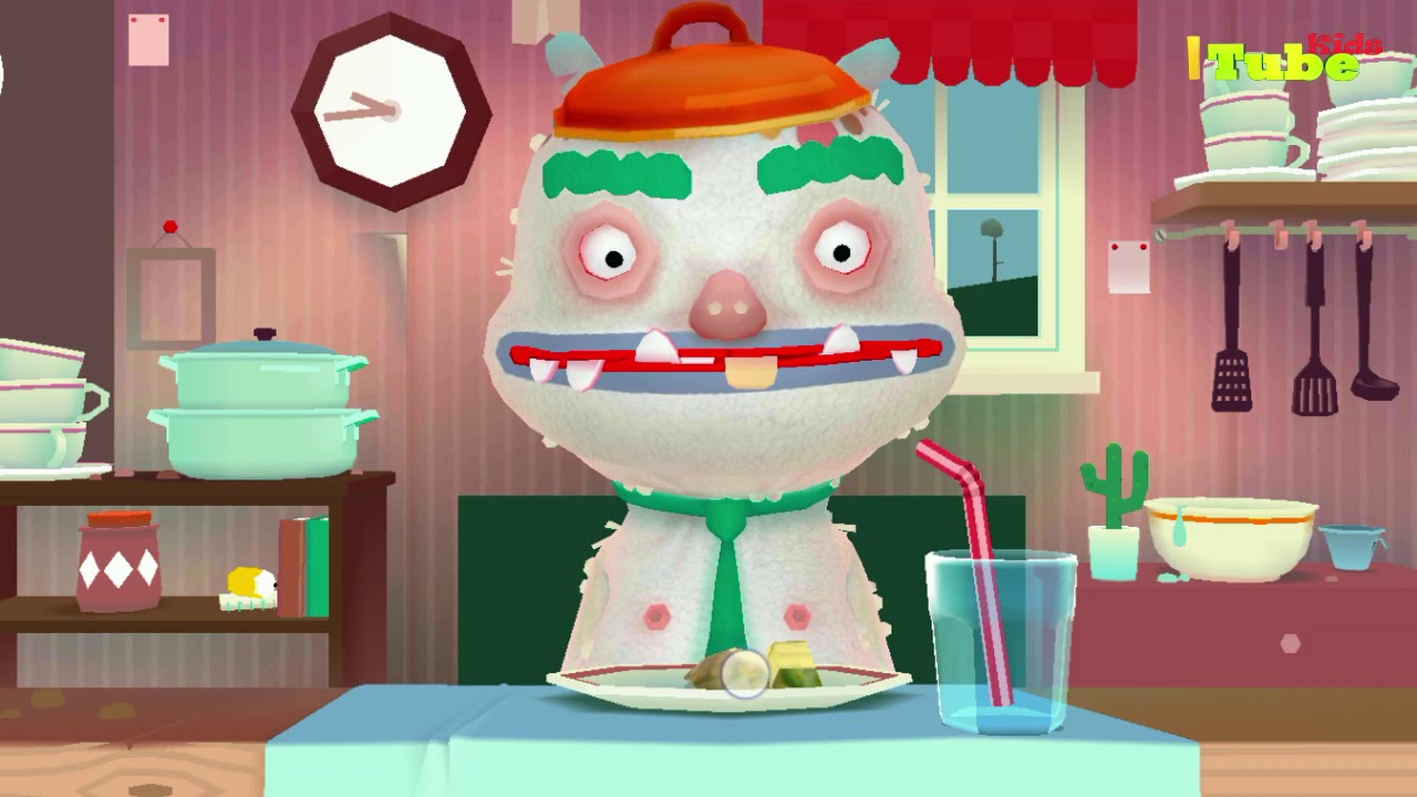 Monster Eating Foods, Eat like crazy, Funny Eating, I Tube Kids - YouTube