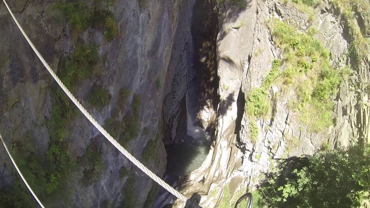 Via Ferrata "Farinetta". Suiza - YouTube