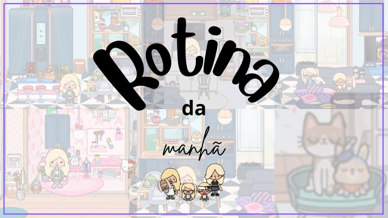 Rotina da manhã no TOCA LIFE WORLD/{anny} games - YouTube