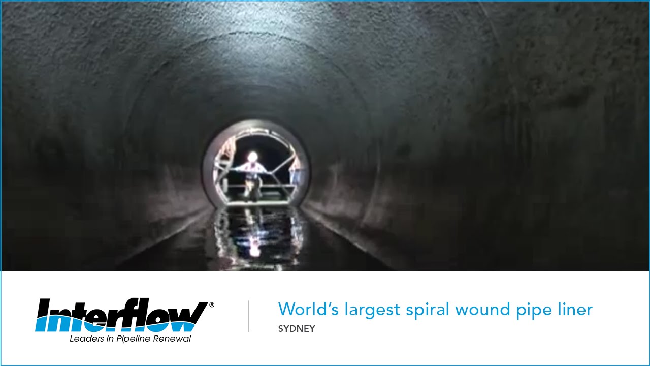 Worlds Largest Spiral Wound Pipe Renewal - NGRS Project - Interflow ...