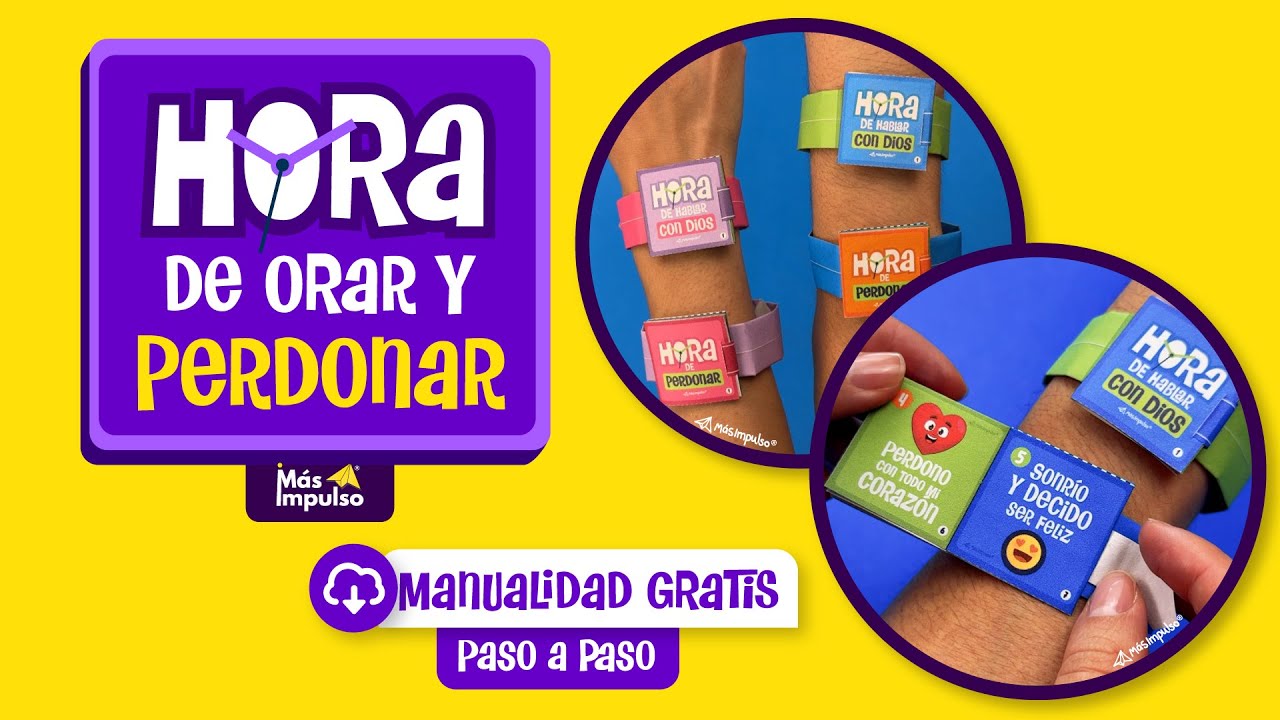 MANUALIDAD GRATIS | Hora de orar y perdonar | INSTRUCTIVO - YouTube