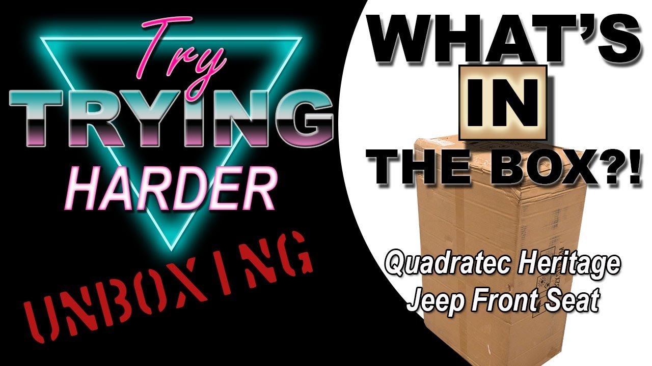 TTH Unboxing #18: Quadratec Heritage Premium Jeep Front Seat #unboxing ...