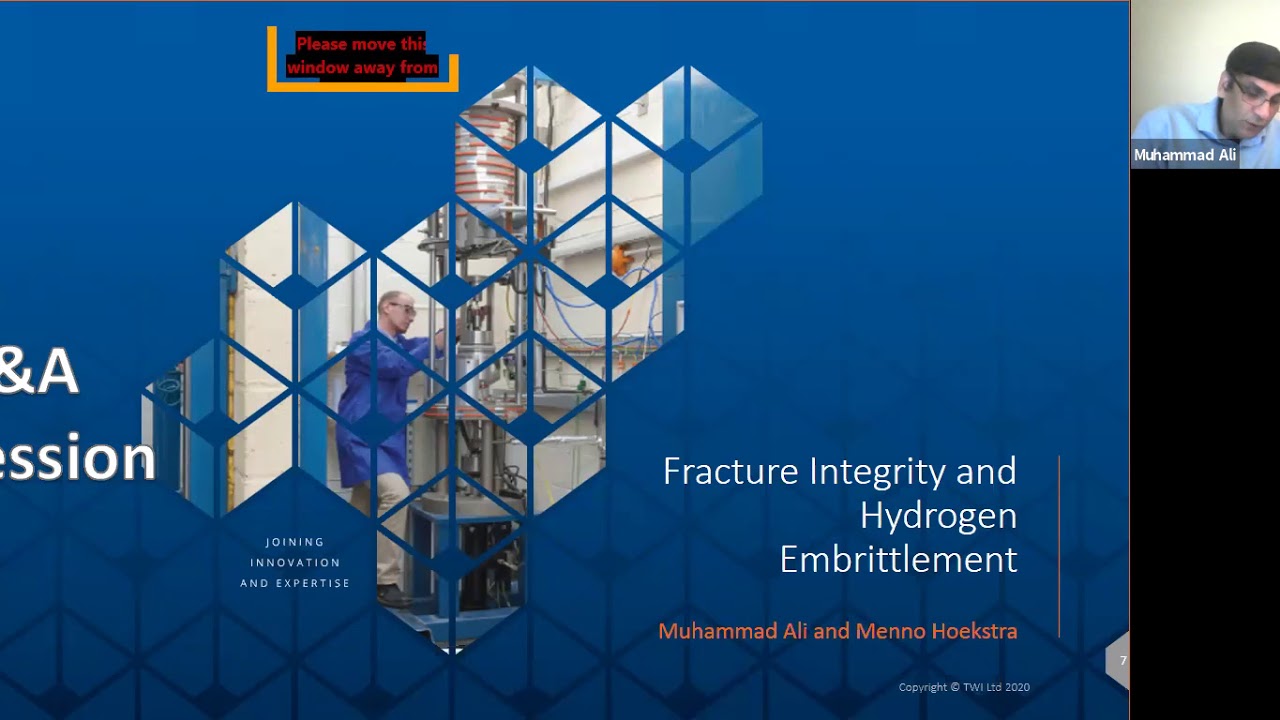 Webinar: Fracture Integrity and Hydrogen Embrittlement - YouTube