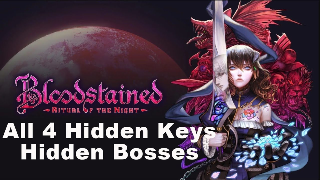 Bloodstained Ritual of the Night - All 4 Hidden Keys Locations 4 Hidden ...