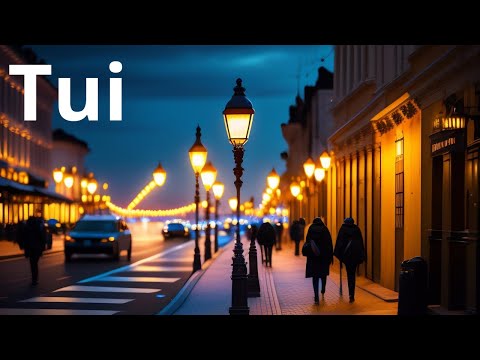 Tui, Pontevedra, Galicia, Spain - Cities and Towns of the World | Walking Tour 4K