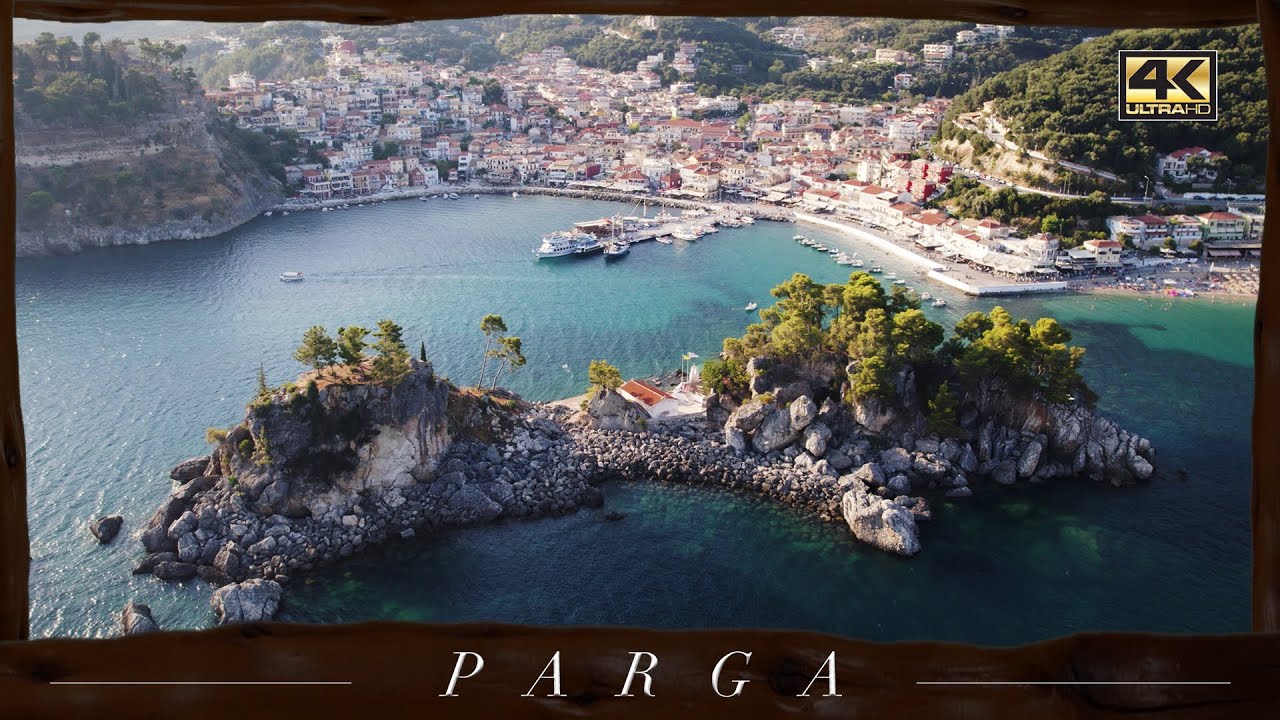 Parga Greece 🇬🇷 【4K】 Aerial Cinematic Drone - YouTube