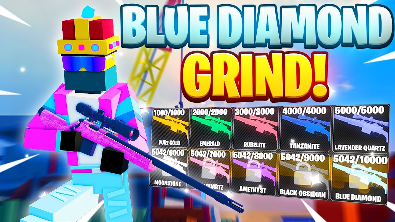 🔴*LIVE* Blue Diamond Model 700 Grind! | Roblox Bad Business - YouTube