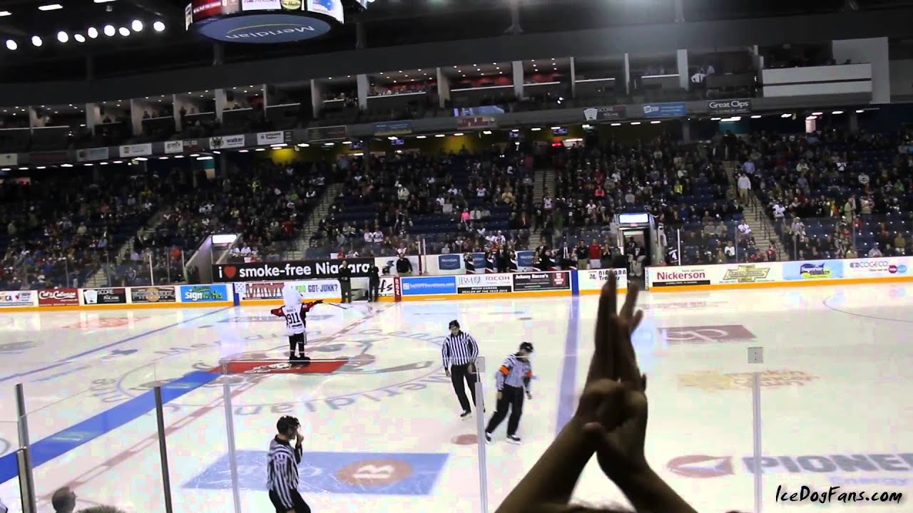 Oct.16, 2014 - Niagara IceDogs & Meridian Center Home Opener video 1 ...