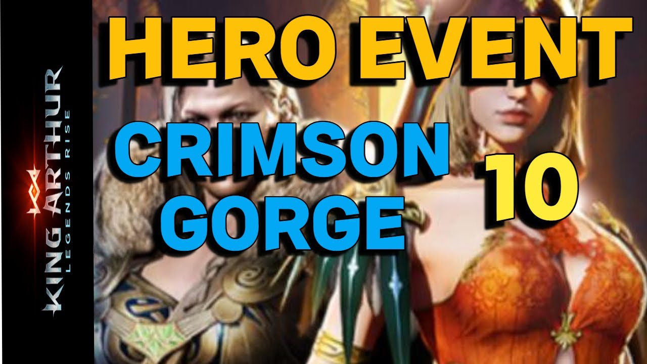 King Arthur : Legends Rise - Crimson Gorge 10 is GOOFY!!! - YouTube