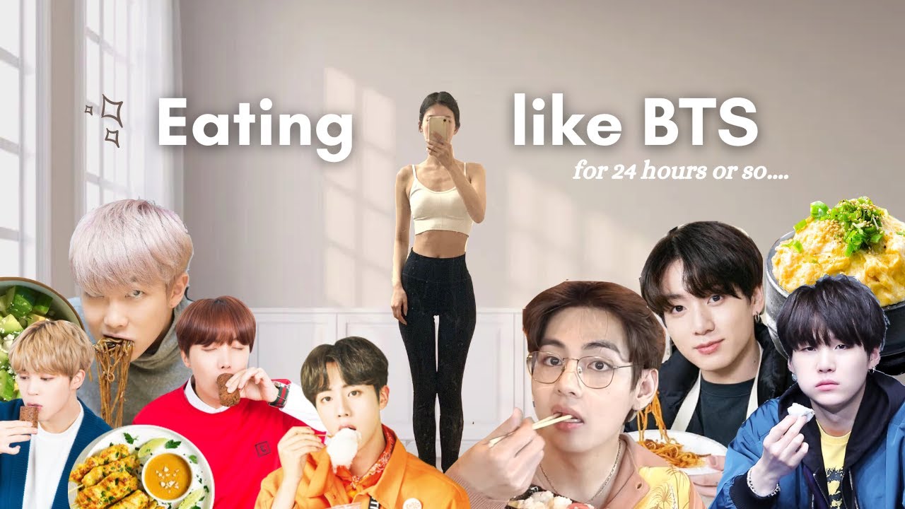 Eating a BTS Inspired KPOP Diet for 24 hours...ish 🥬🥘 - YouTube