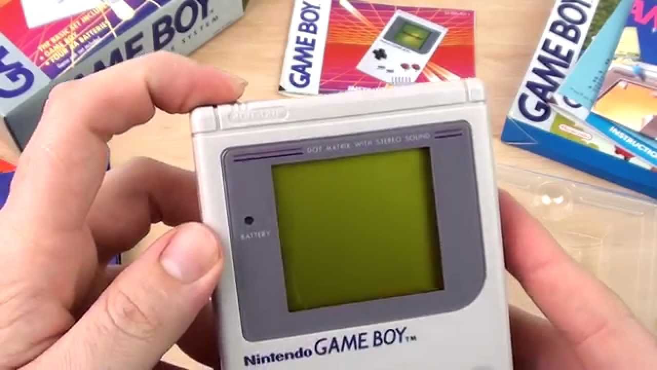Nintendo Game Boy Mint condition unboxing CIB - YouTube