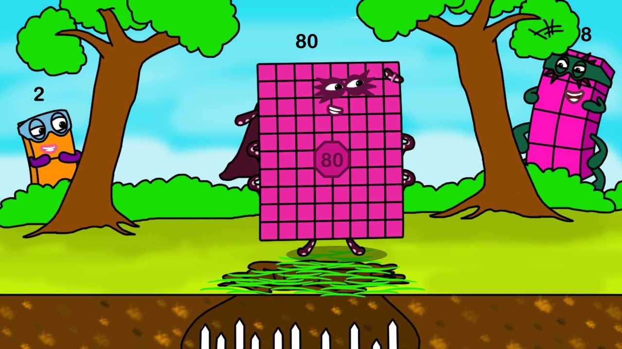 Octonaughty and Terrible 2 Prank Numberblocks 80 - Numberblocks ...