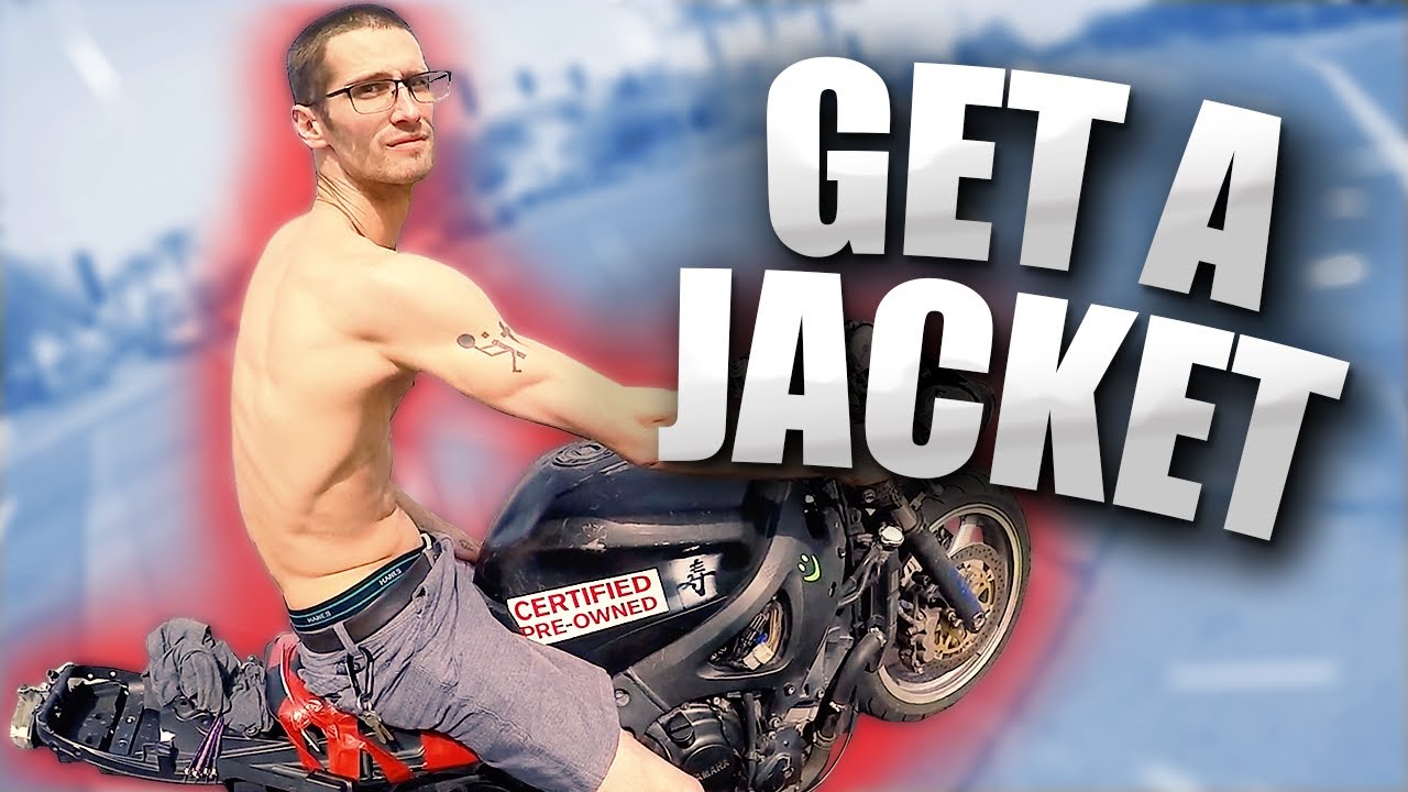 This Guy's Riding His Motorcycle With No Clothes! [Motovlog 352] - YouTube
