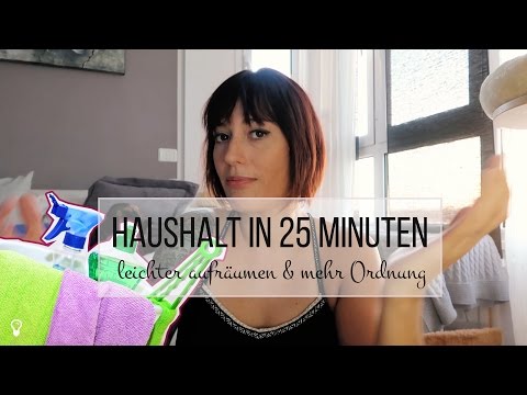 Tipps für mehr Ordnung im Haushalt + schneller aufräumen