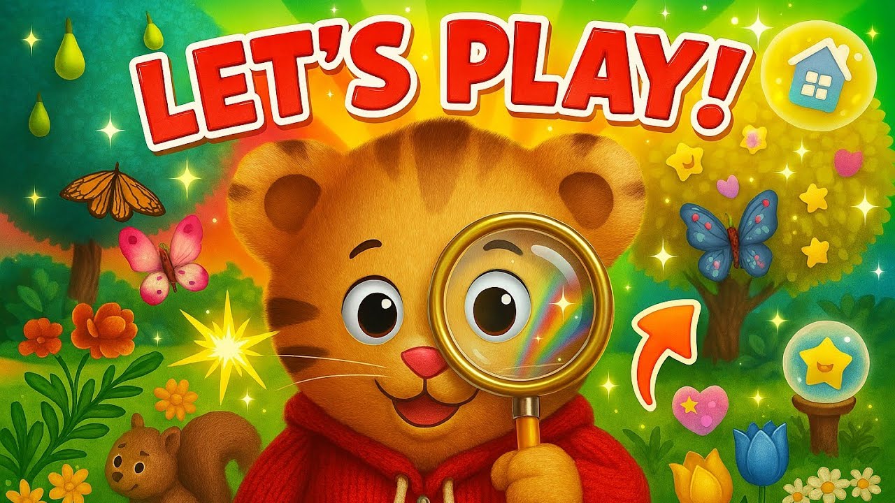 Explore & Discover with Daniel 🐯 | PBS KIDS Look Closely Game | Mini ...