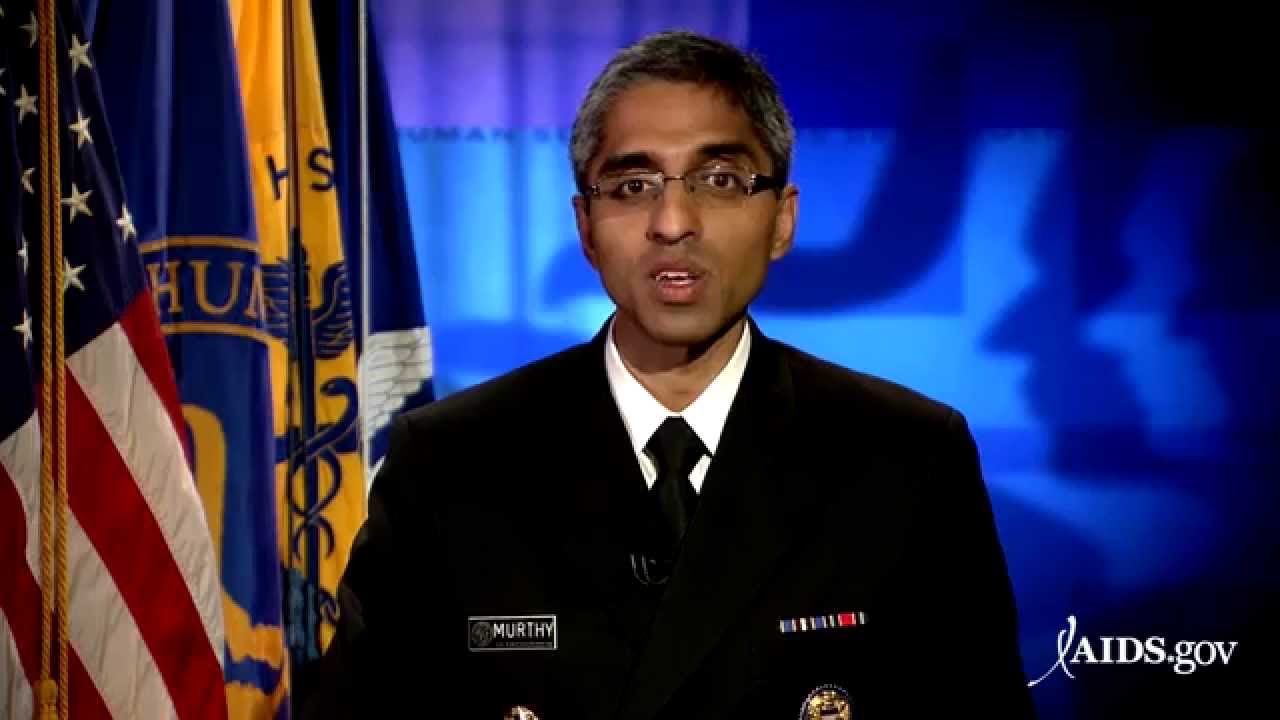 Dr. Vivek H. Murthy, U.S. Surgeon General, encourages HIV Testing - YouTube