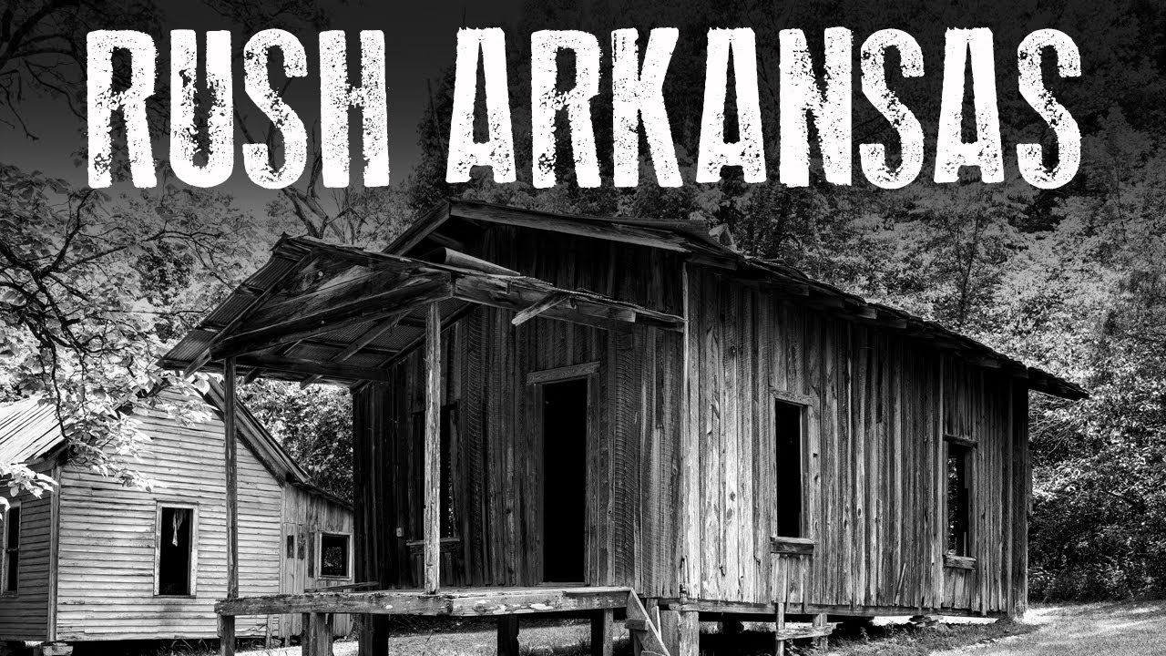 Rush, Arkansas: A Preserved Mining Ghost Town - YouTube