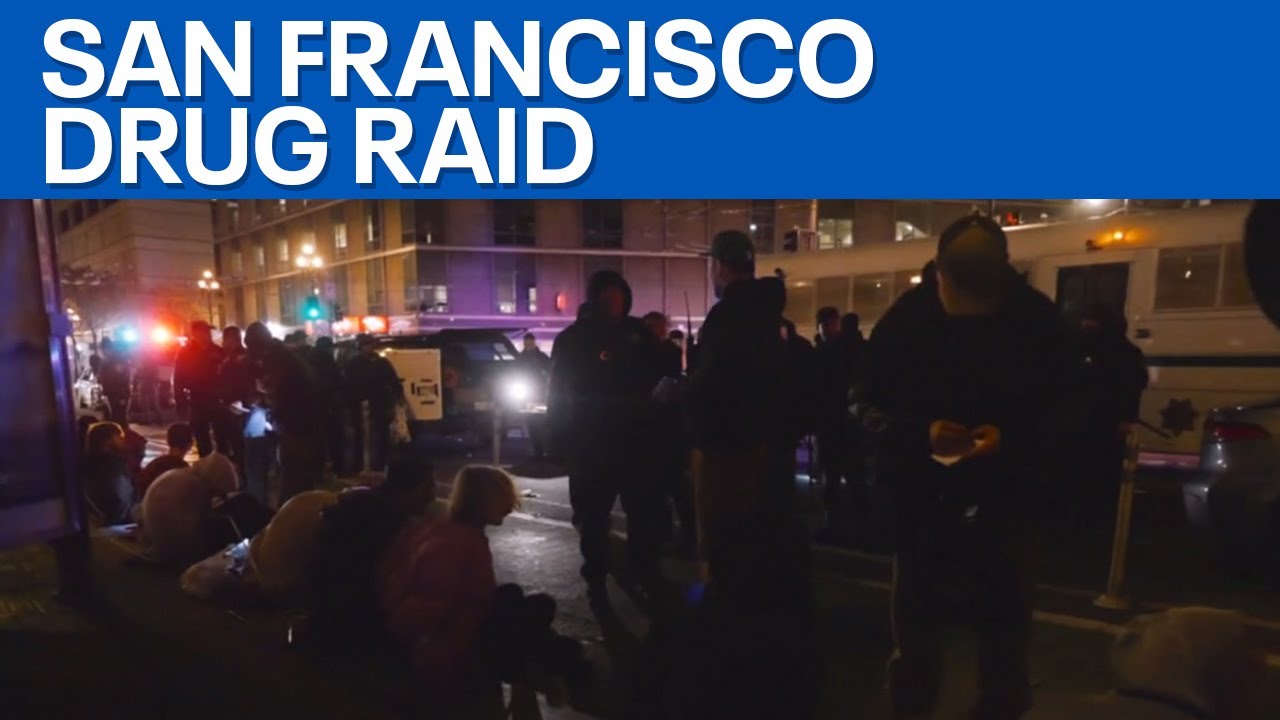 41 arrested in San Francisco drug raid | KTVU - YouTube