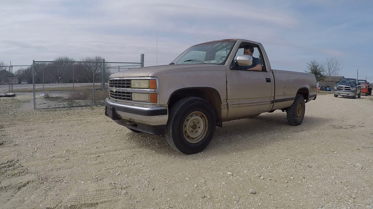 1990 Chevy 2500 - YouTube