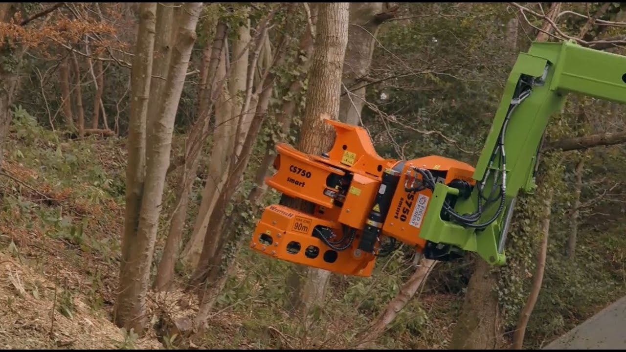 Tivoli - Merlo Roto with Grapple Saw Showcase - YouTube