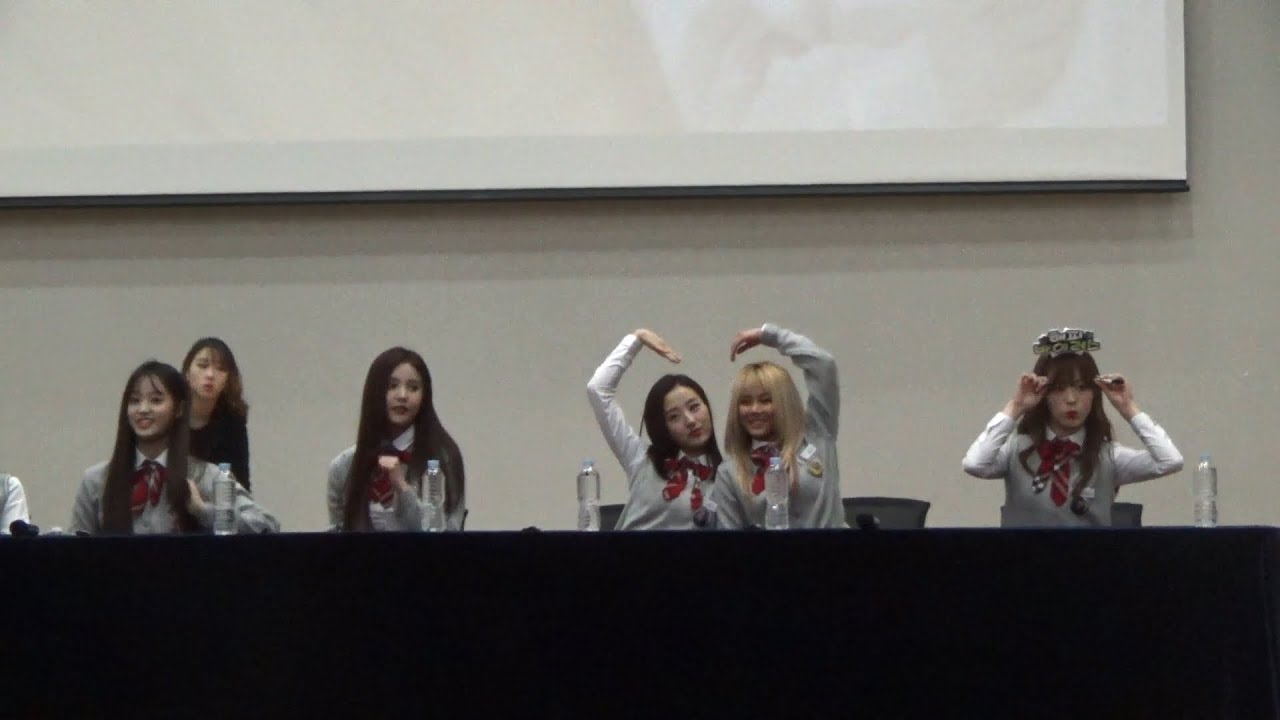 171224 Real Girls Project ＜One For All＞ 팬사인회 - YouTube