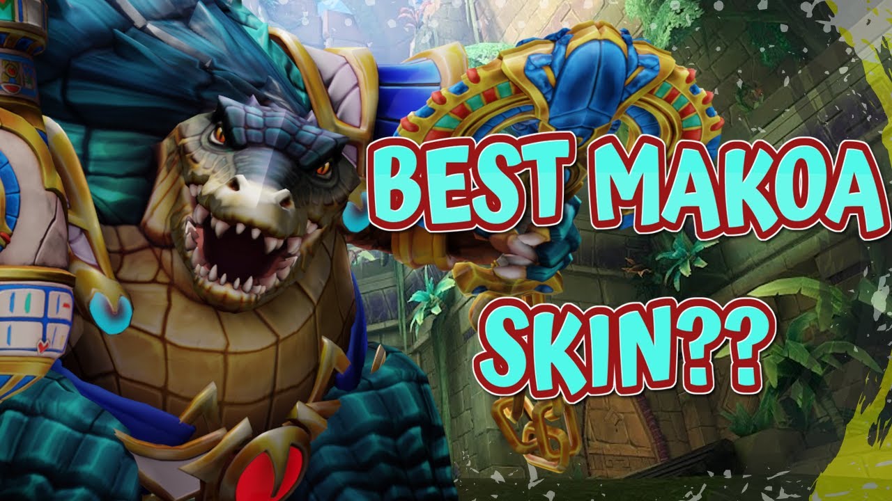Makoa's new skin is his BEST skin by far? : Paladins Makoa Gameplay ...