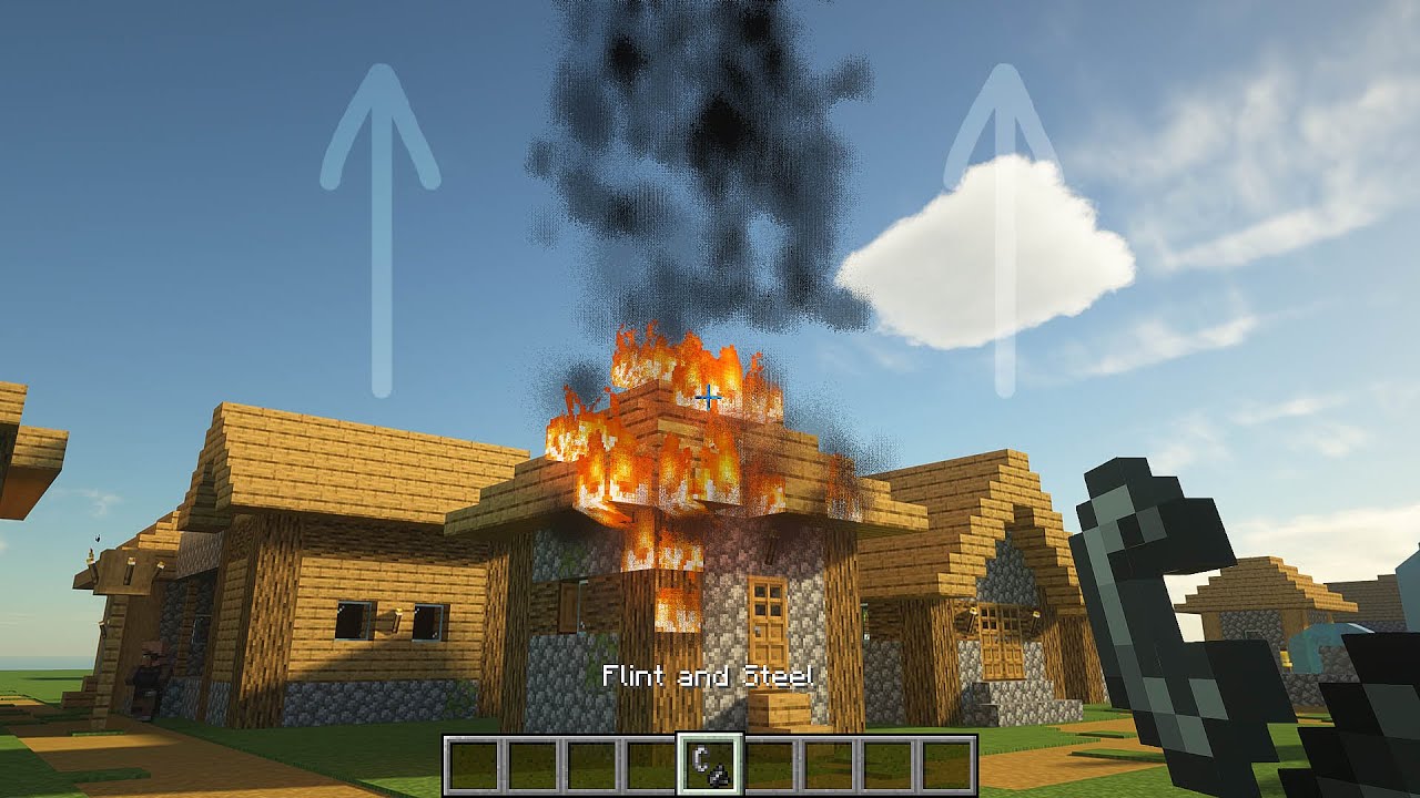 most realistic smoke in minecraft - YouTube
