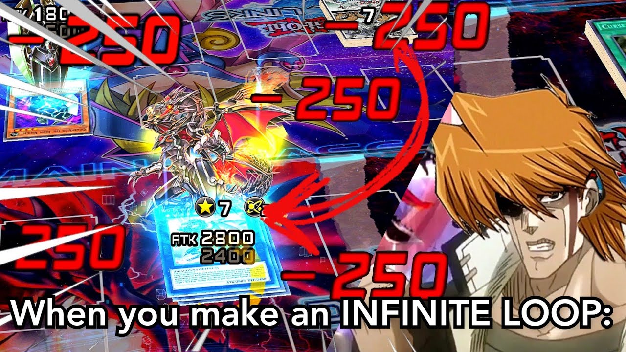 INFINITE BURN LOOP in Yugioh be like: - YouTube