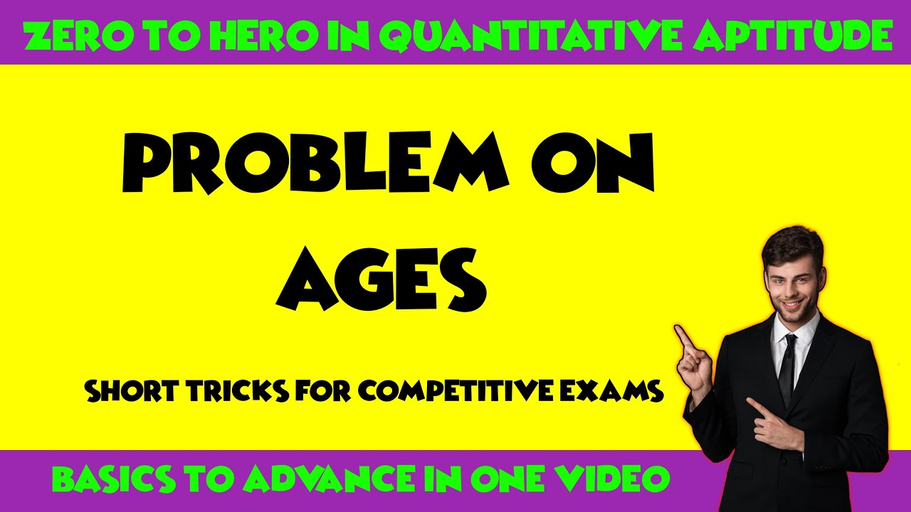 Problem on Ages Tricks in Hindi/English | Ages Problem Short Cut ...