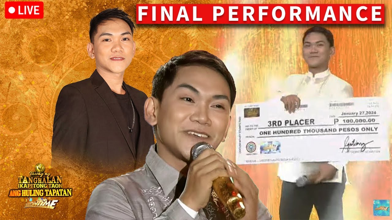 Vensor Domasig Grand Finals Performance | January 27, 2024 - YouTube
