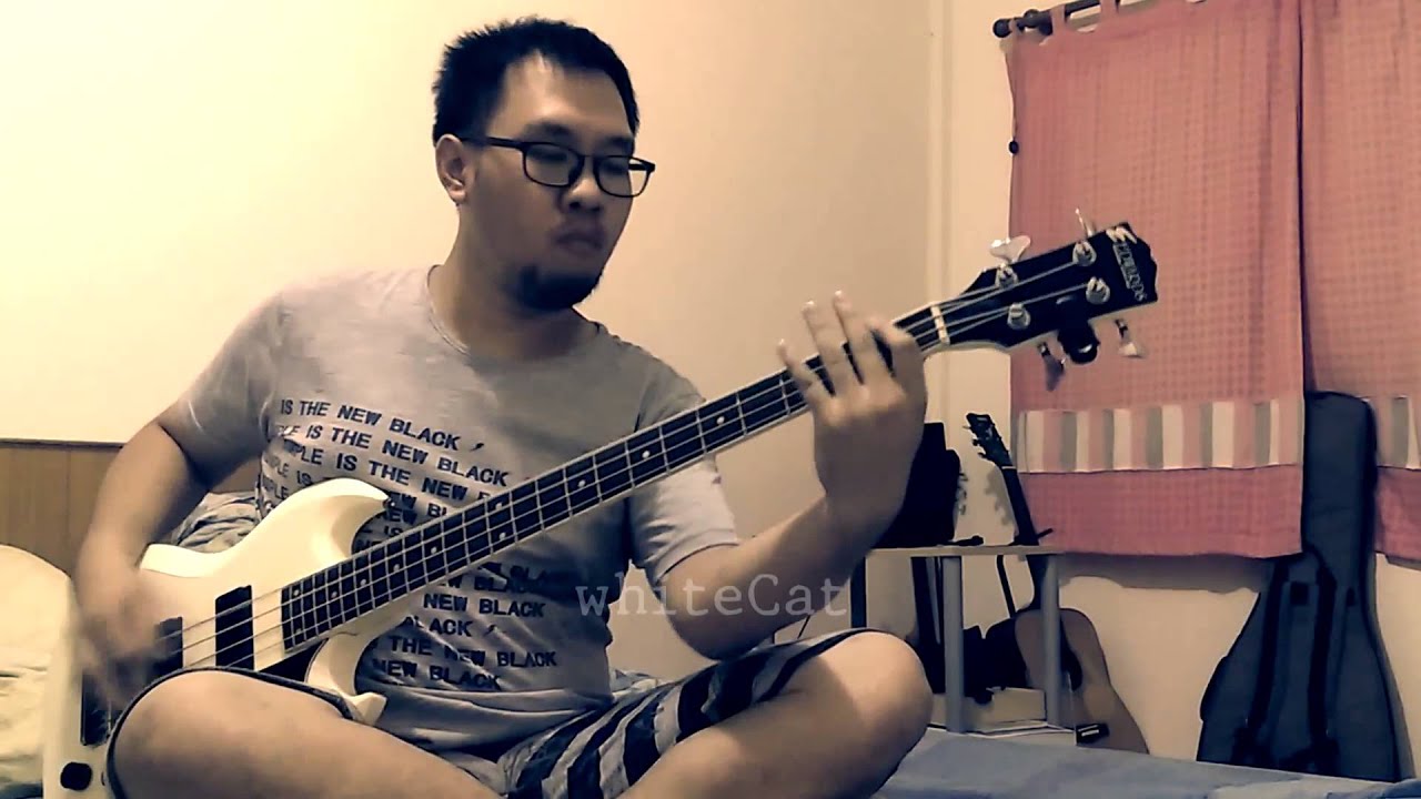 Megadeth - Trust (Bass Cover) by whiteCat - YouTube